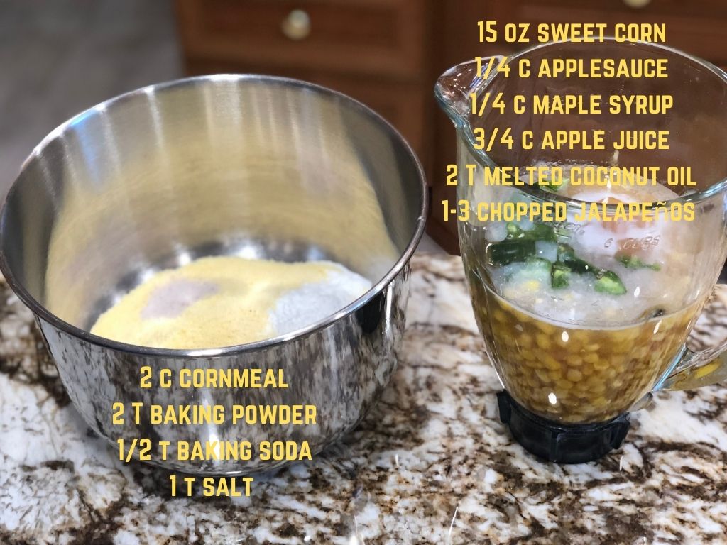 cornmeal ingredients - The Space Between